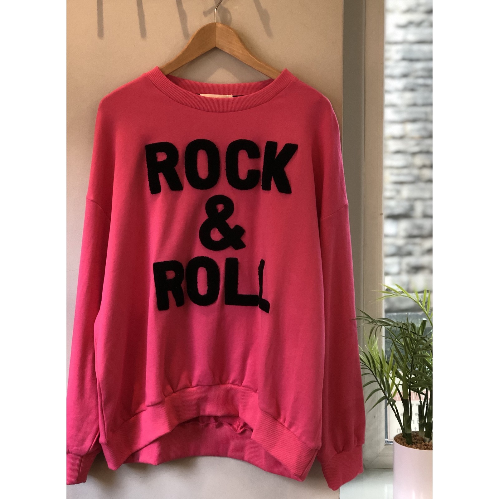Lucy Cobb Rock & Roll Jumper in Pink