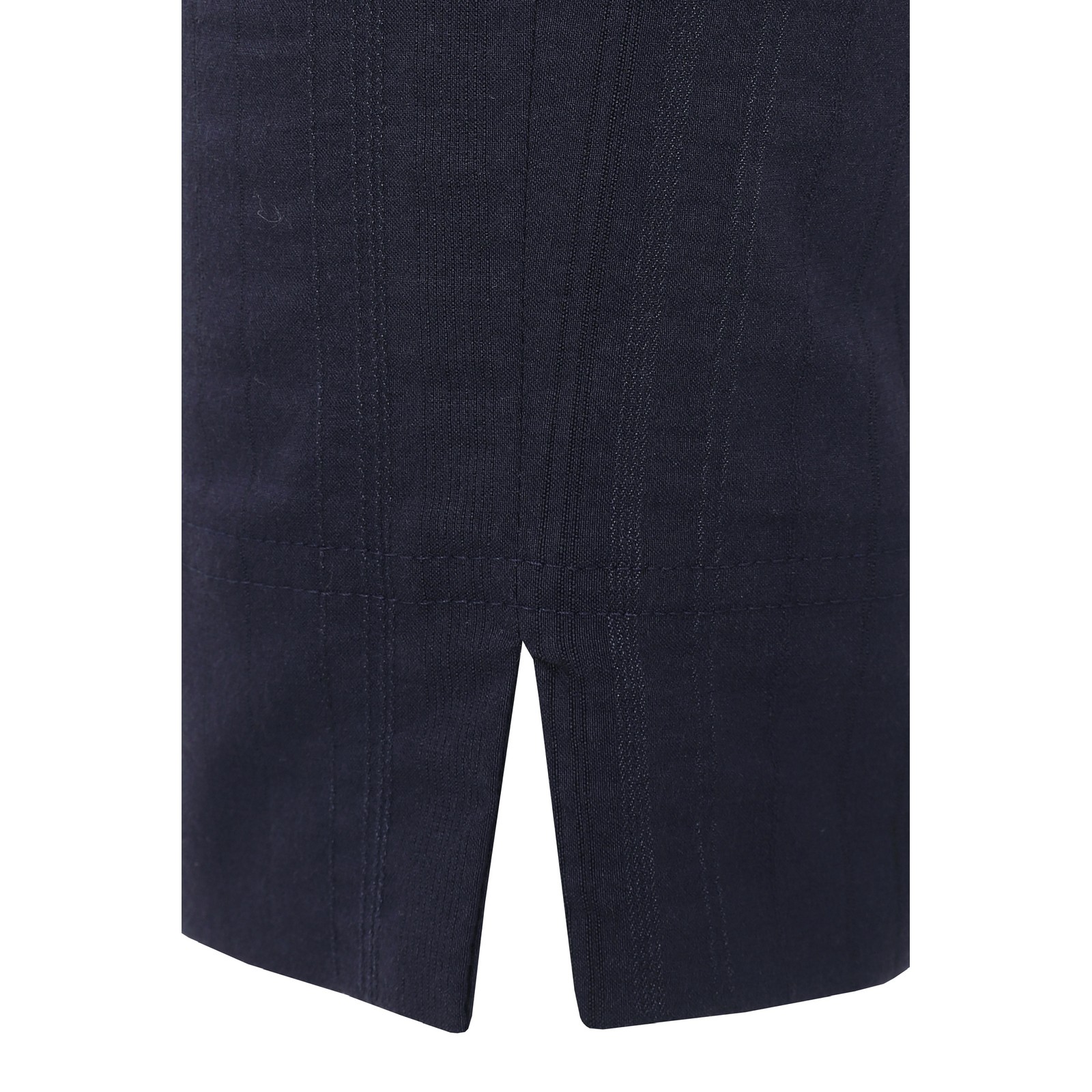 Robell Rose 09 Cotton Rich Seersucker in Navy