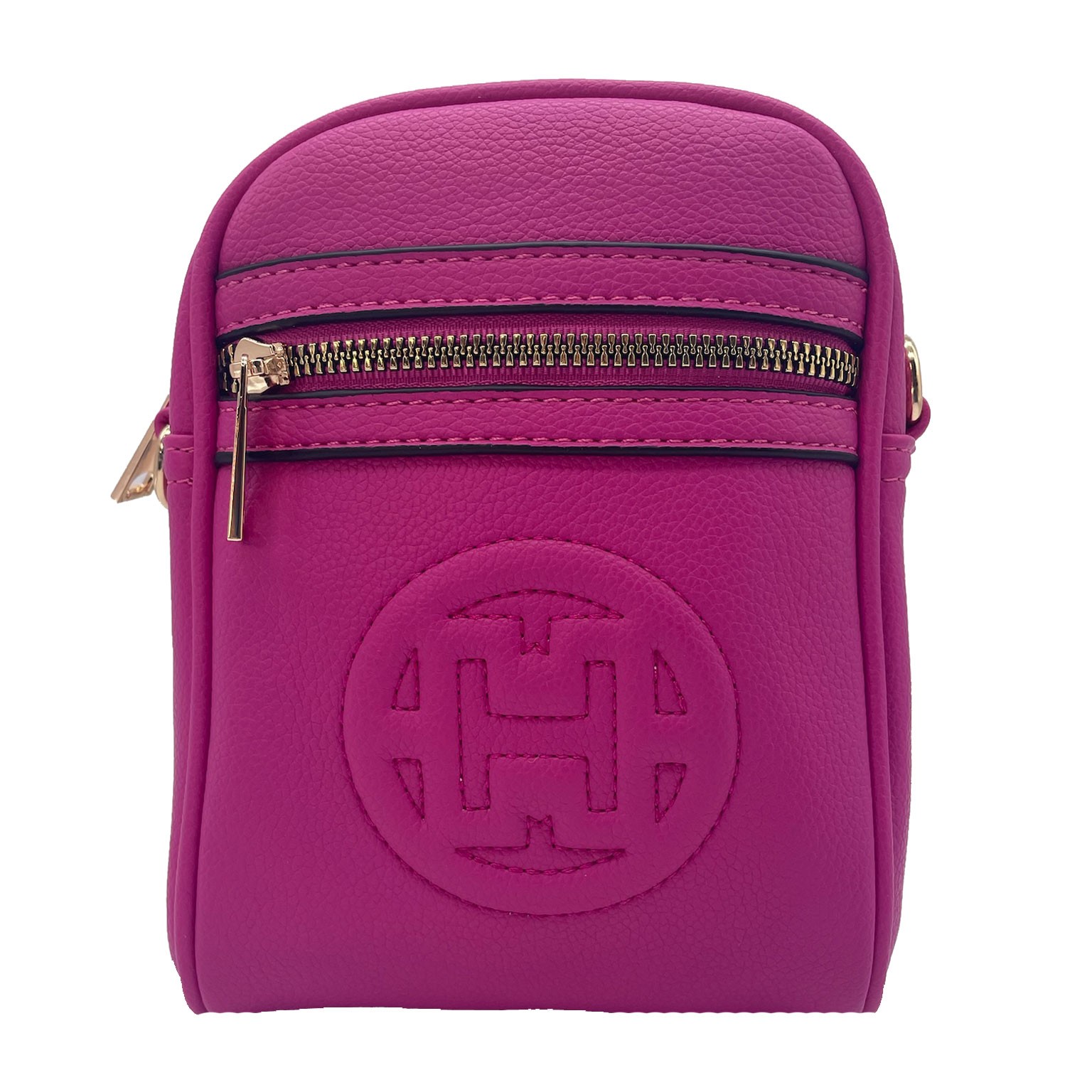 Lucy Cobb Bags Hayley Crossbody Bag in Fuchsia