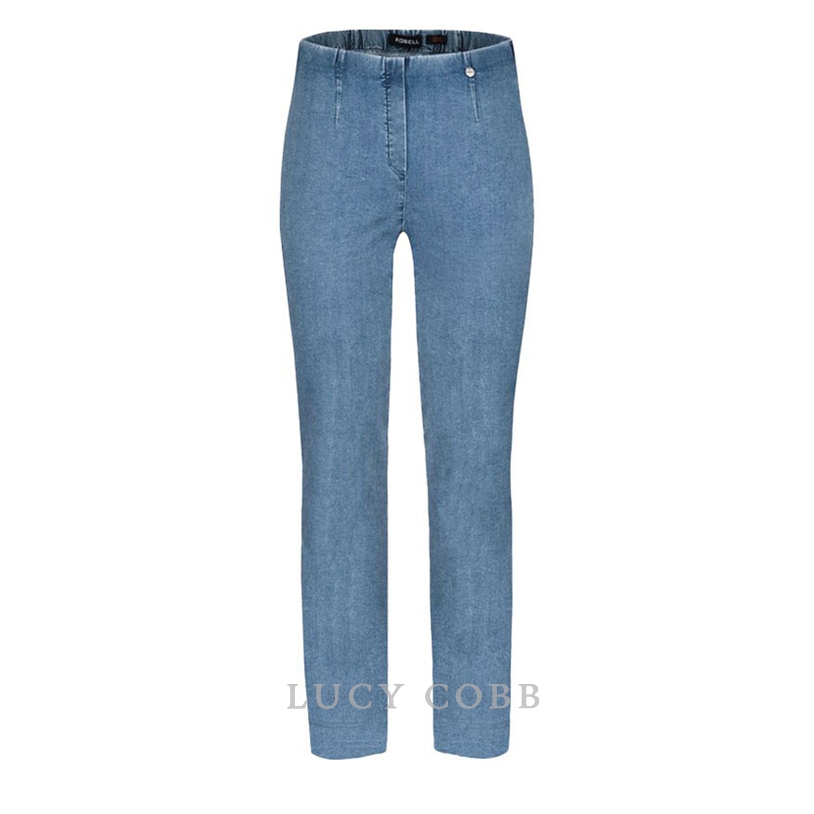 Robell Marie Petite 29 Inch Length Denim in Light Denim Blue