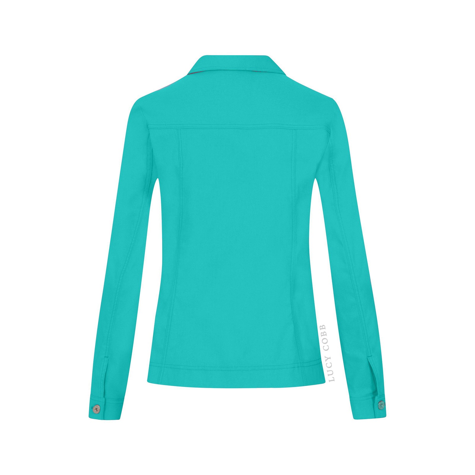 Robell Happy Jacket in Pool Green