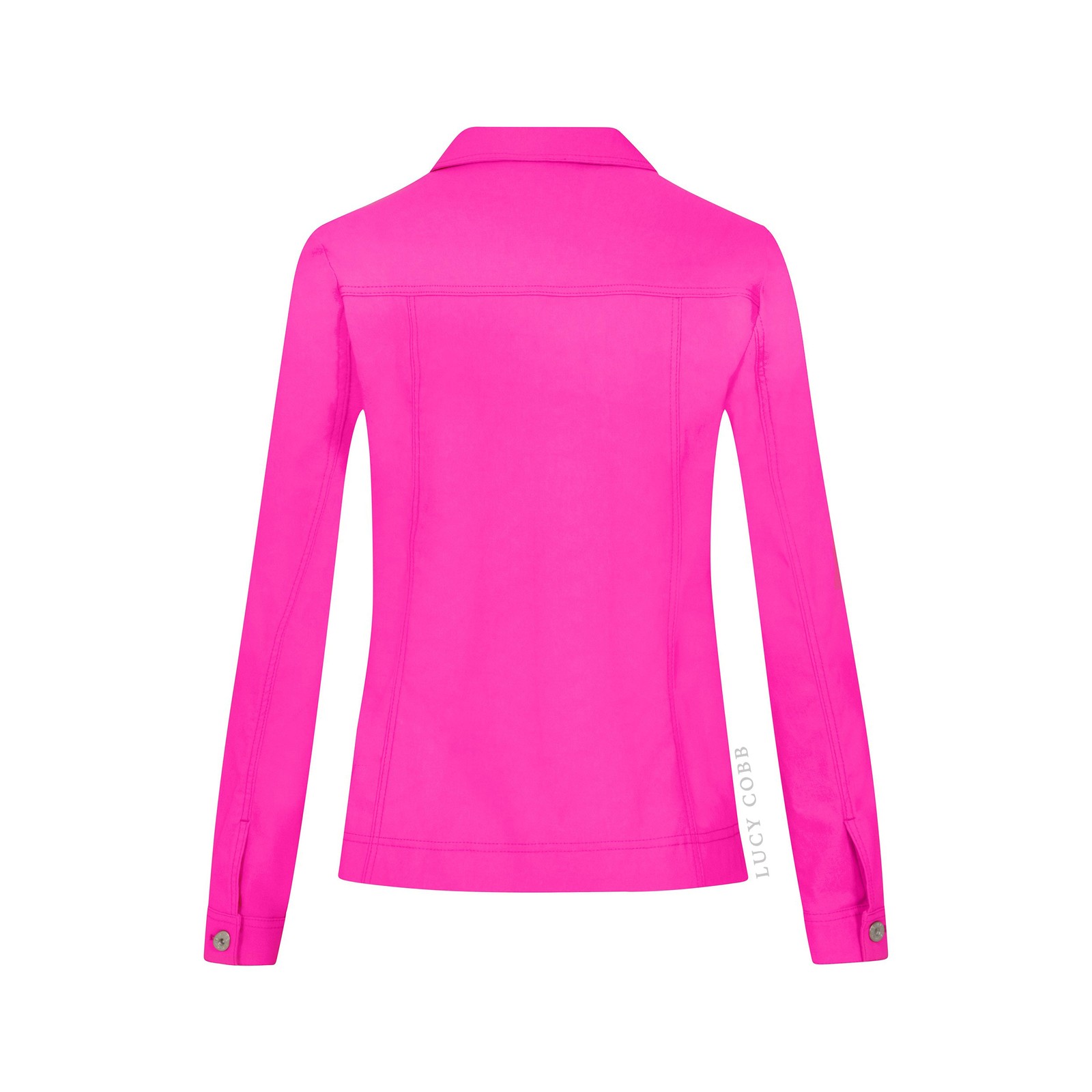 Robell Happy Jacket in Neon Pink