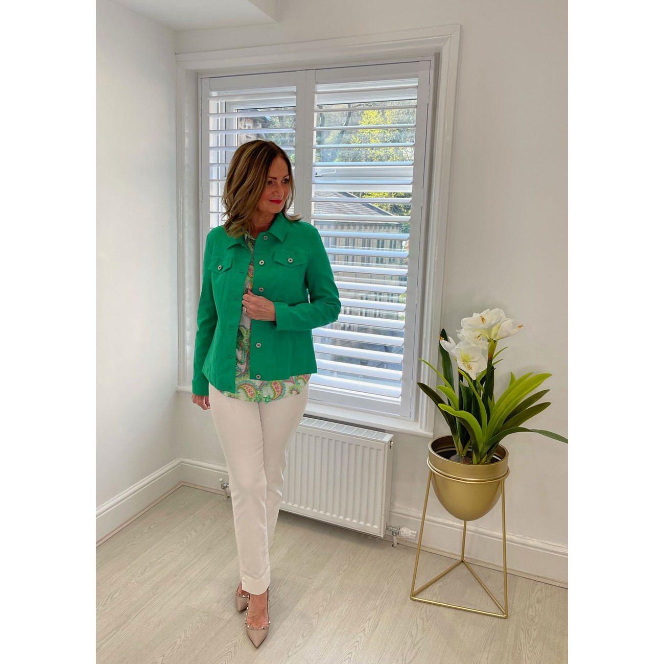 Robell Happy Jacket in Emerald