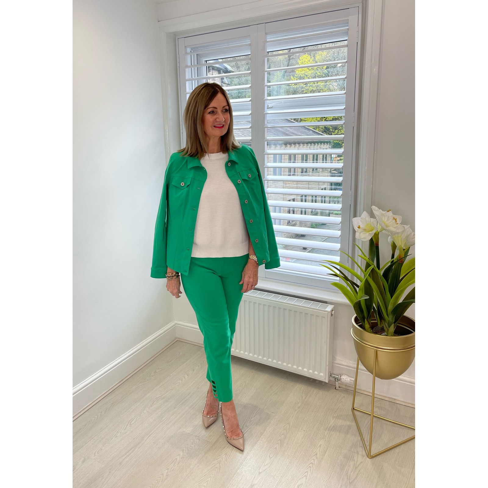 Robell Happy Jacket in Emerald