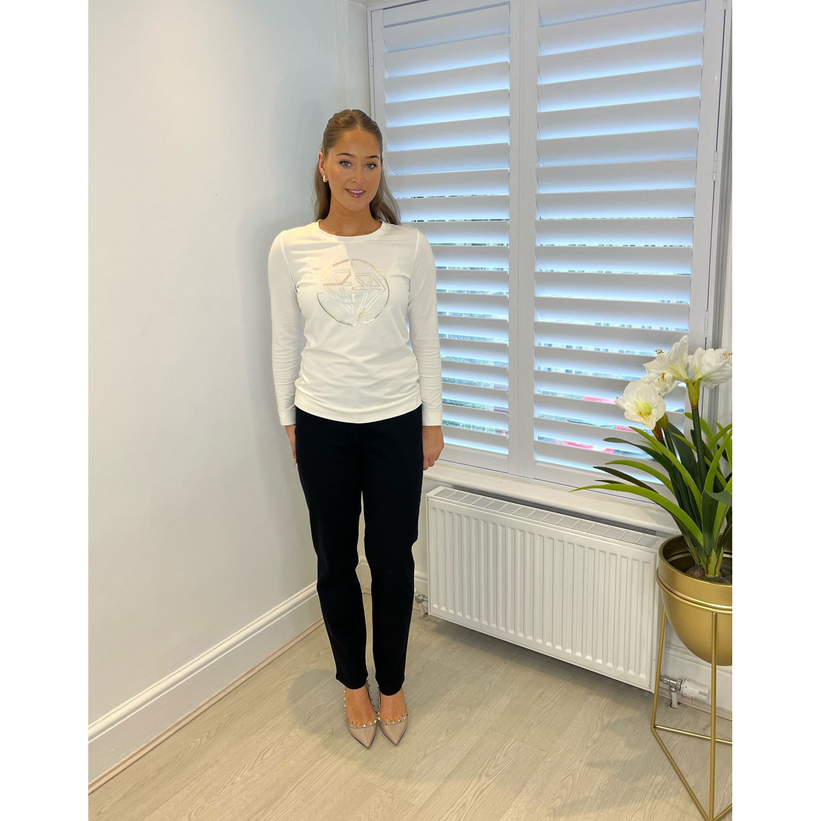 Robell Bella Petite 29 Inch Length Denim in Black