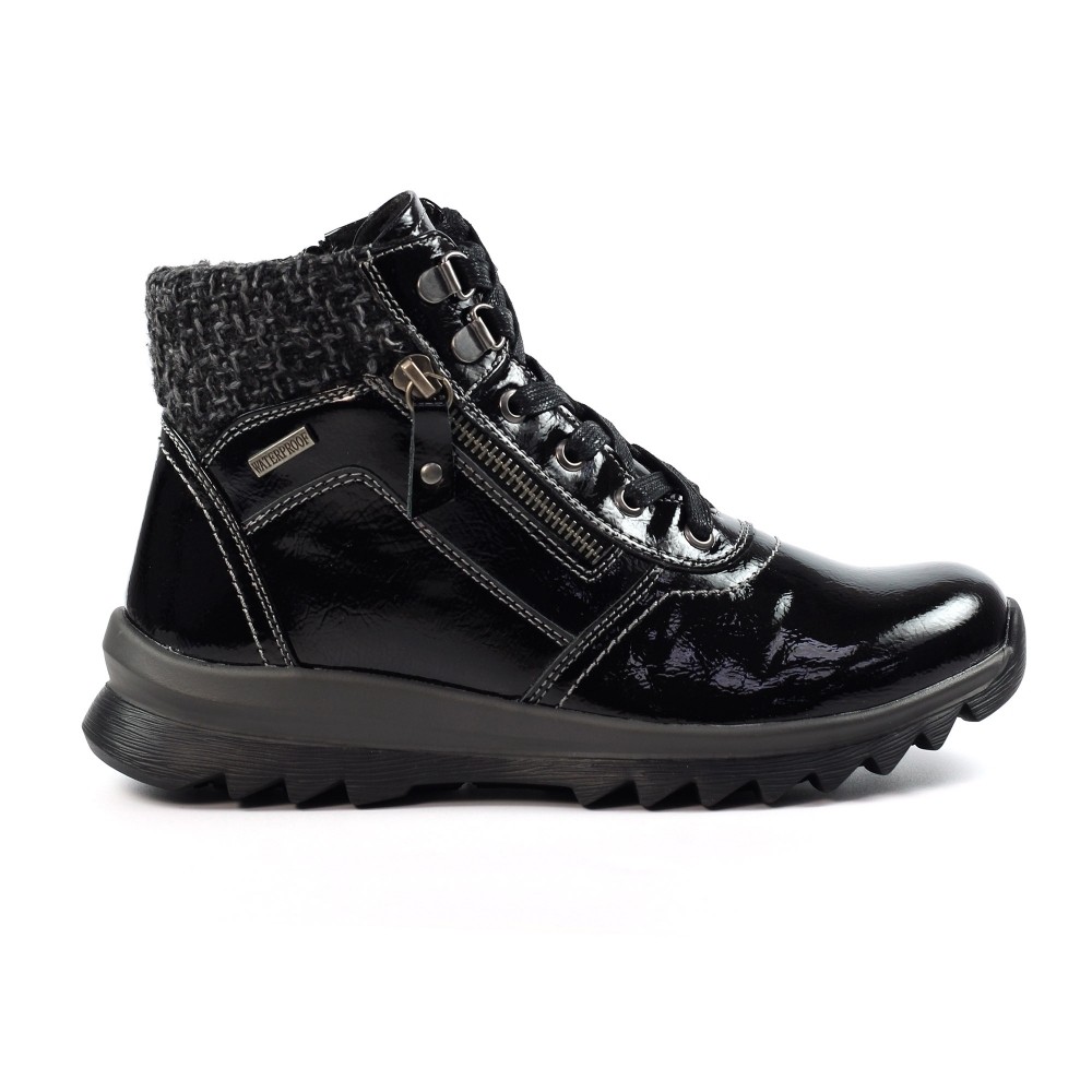 Lunar Shoes Psyche Waterproof Boots in Black