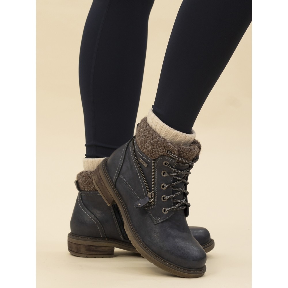 Lunar Shoes Benson III Waterproof Boots in Blue