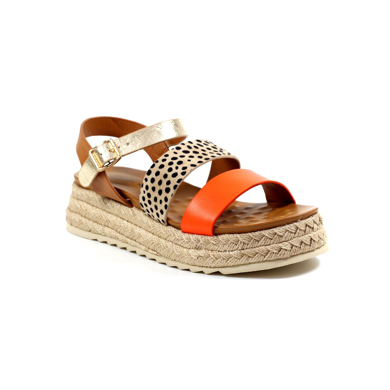 Lunar Shoes Summer Sandal in Orange
