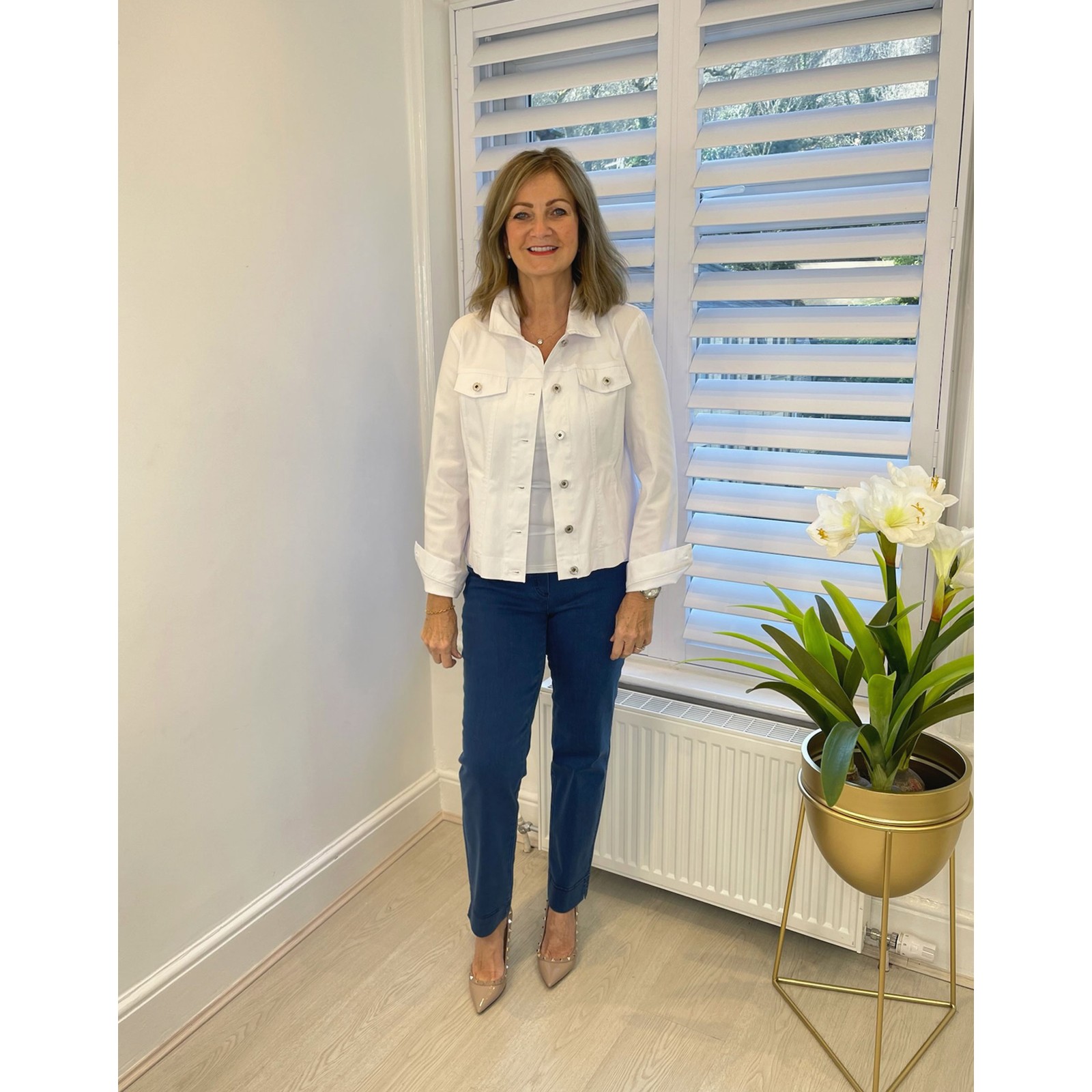 Robell Happy 09 Jacket in White